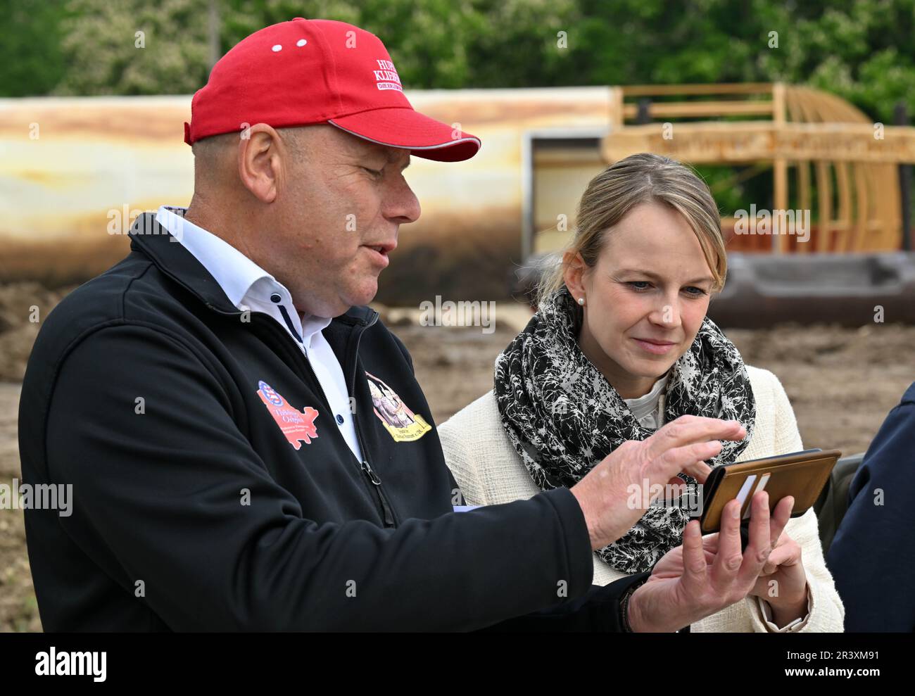 Mühlhausen, Germany. 25 May 2023. Tina Beer (Die Linke), State ...