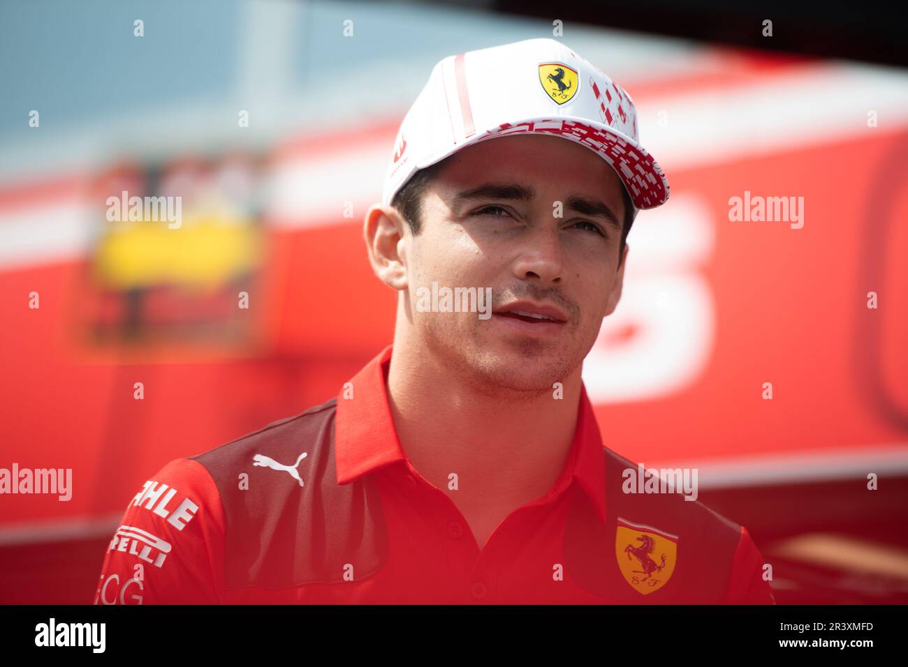 Monaco, Monte Carlo. 25th May, 2023. Charles Leclerc (MON) Ferrari. Formula 1 World Championship ...