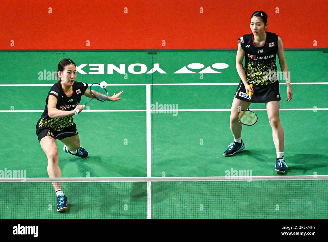 Kuala Lumpur, Malaysia. 25th May, 2023. Japan's Matsuyama Nami(L)/Shida ...