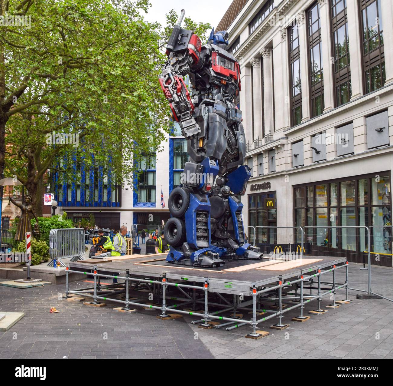 London, UK. 25th May 2023. Huge Transformers have been installed in ...