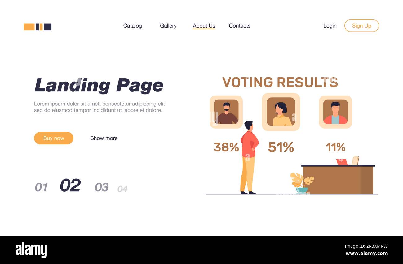 Presidential results Stock Vector Images - Alamy