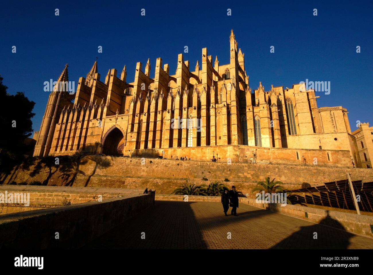Catedral de Palma.D`alt murada.Ciudad de Palma. Mallorca. Baleares ...