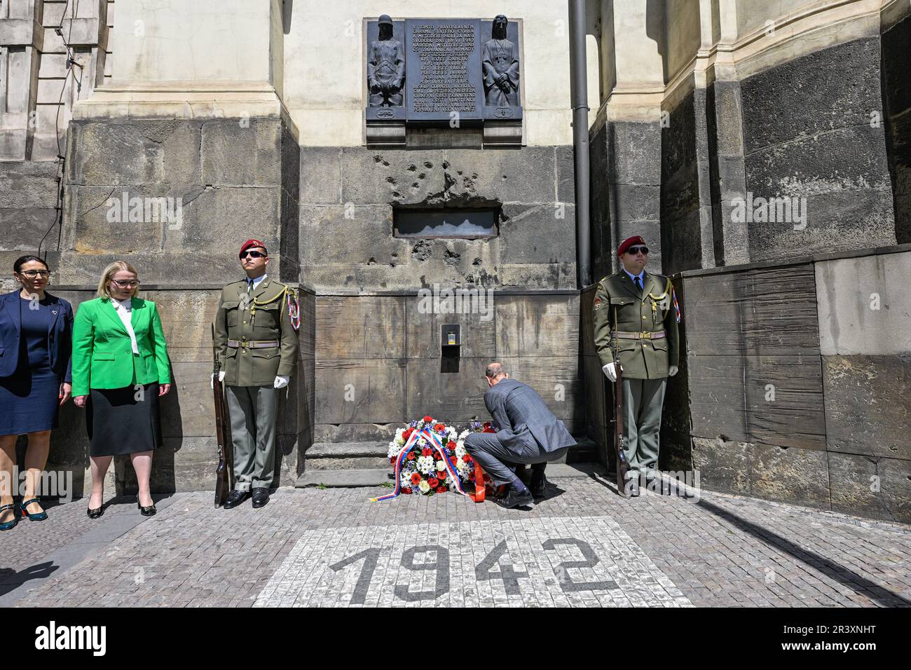 Prague, Czech Republic. May 25, 2023. Prince Edward, brother of King ...