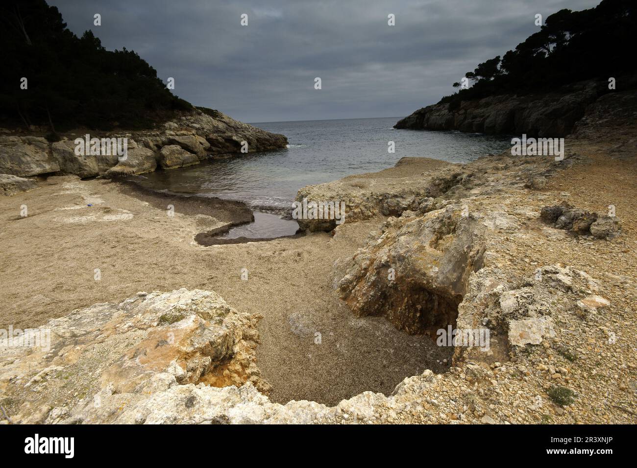 Cala fustam menorca hi-res stock photography and images - Alamy