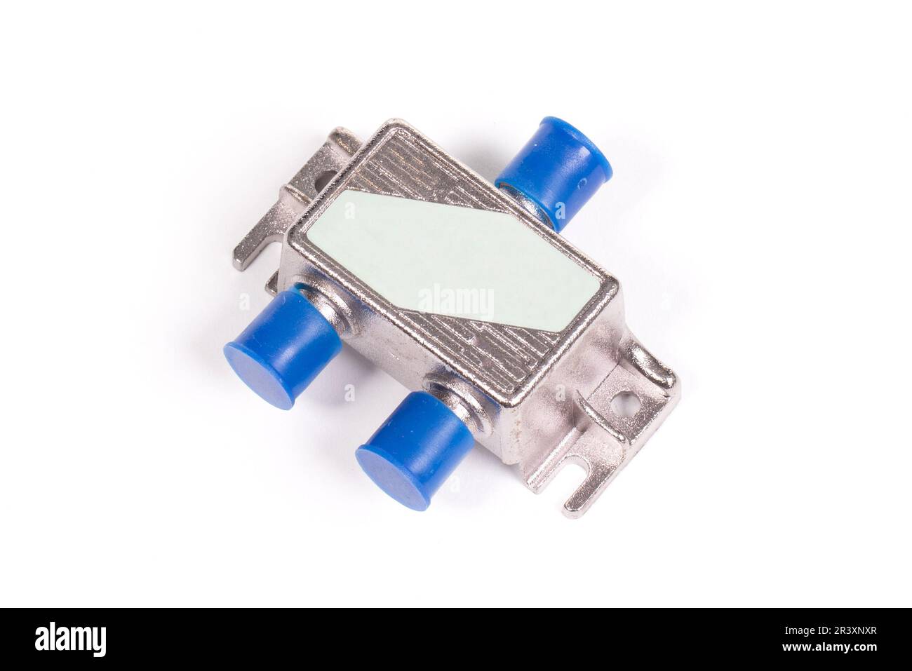 2-way splitter for distributing the signal to two loads, isolated Stock ...