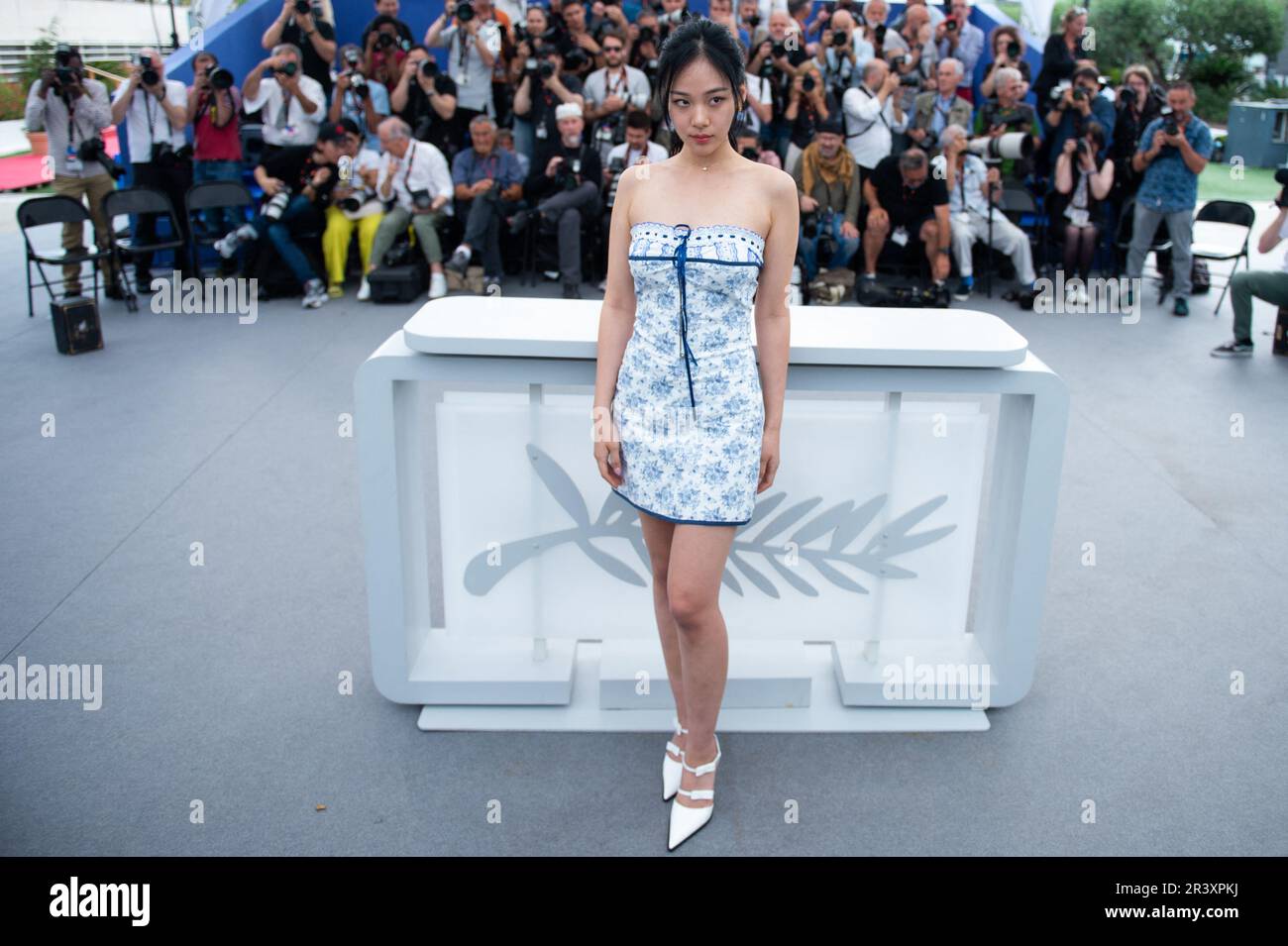 Cannes, France. 25th May, 2023. Hyoung Seo Kim attending the Hwa-Ran ...