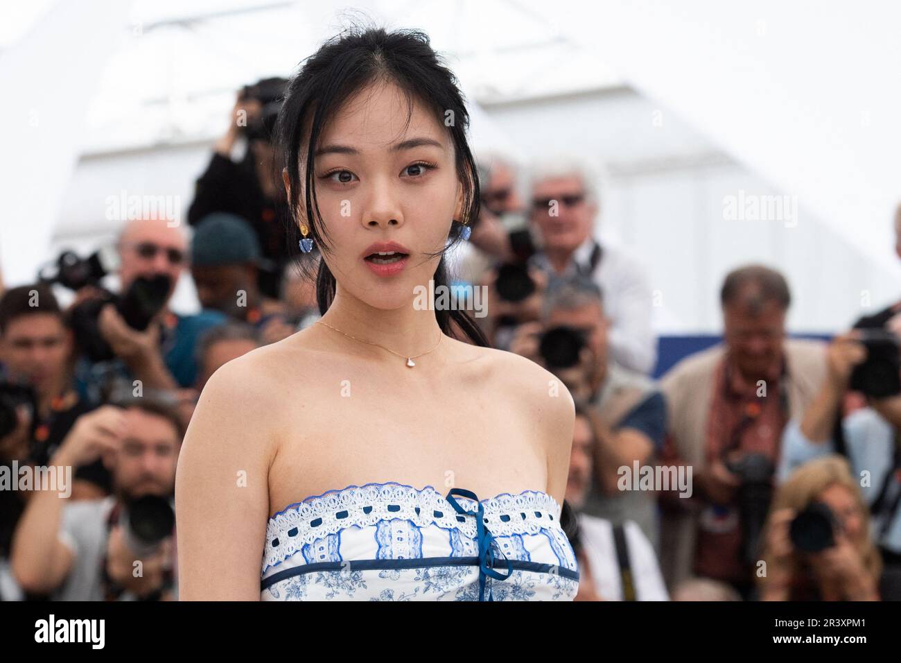 Cannes, France. 25th May, 2023. Hyoung Seo Kim attending the Hwa-Ran ...