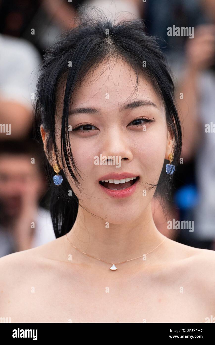 Cannes, France. 25th May, 2023. Hyoung Seo Kim attending the Hwa-Ran ...