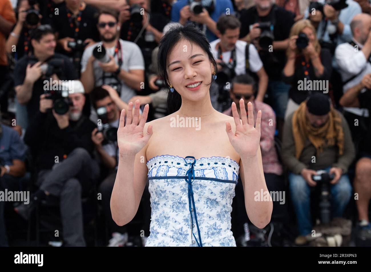 Cannes, France. 25th May, 2023. Hyoung Seo Kim attending the Hwa-Ran ...