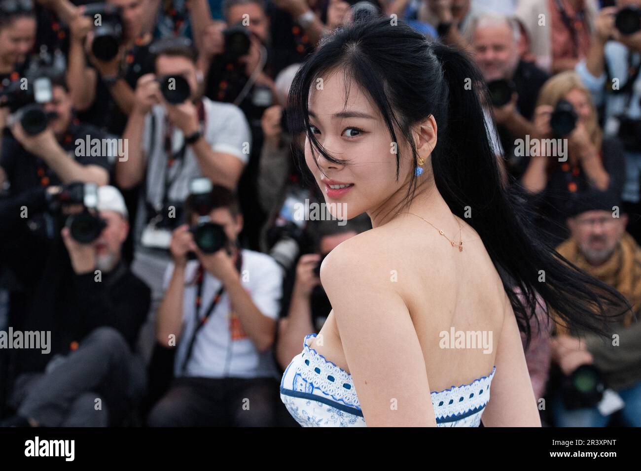 Cannes, France. 25th May, 2023. Hyoung Seo Kim attending the Hwa-Ran ...