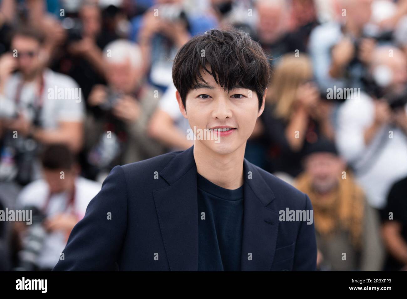 Cannes, France. 25th May, 2023. Joong Ki Song attending the Hwa-Ran ...