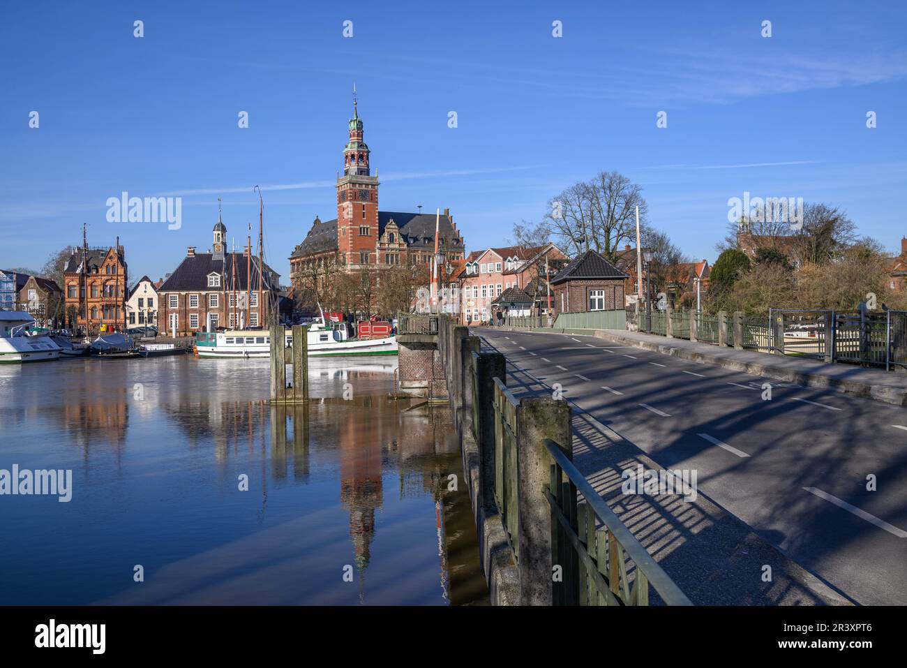 Leer city in east frisia Stock Photo - Alamy