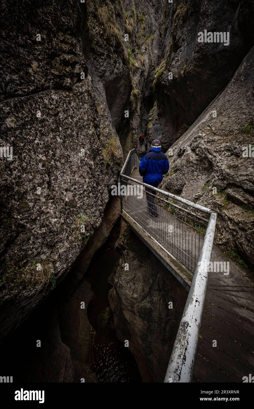 Yecla gorge, Santo Domingo de Silos, Burgos province, Spain Stock Photo ...