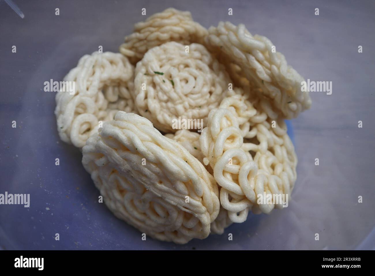 Kerupuk or kerupuk warung is Indonesian traditional deep fried crackers ...