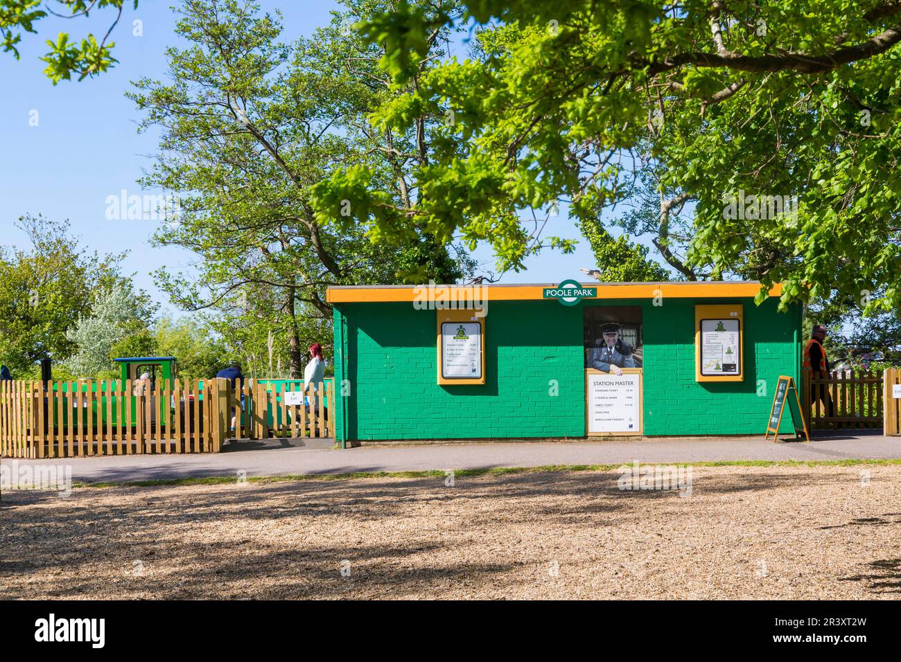Poole park station master hi-res stock photography and images - Alamy