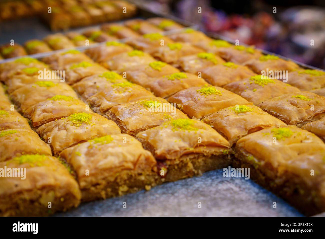 sweet Moroccan makhroud, puff pastry baklava with walnuts, Talaa Kebira ...