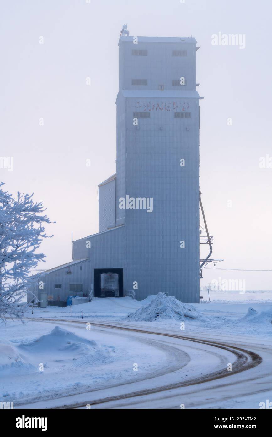 Prairie Winter Scenes Stock Photo - Alamy