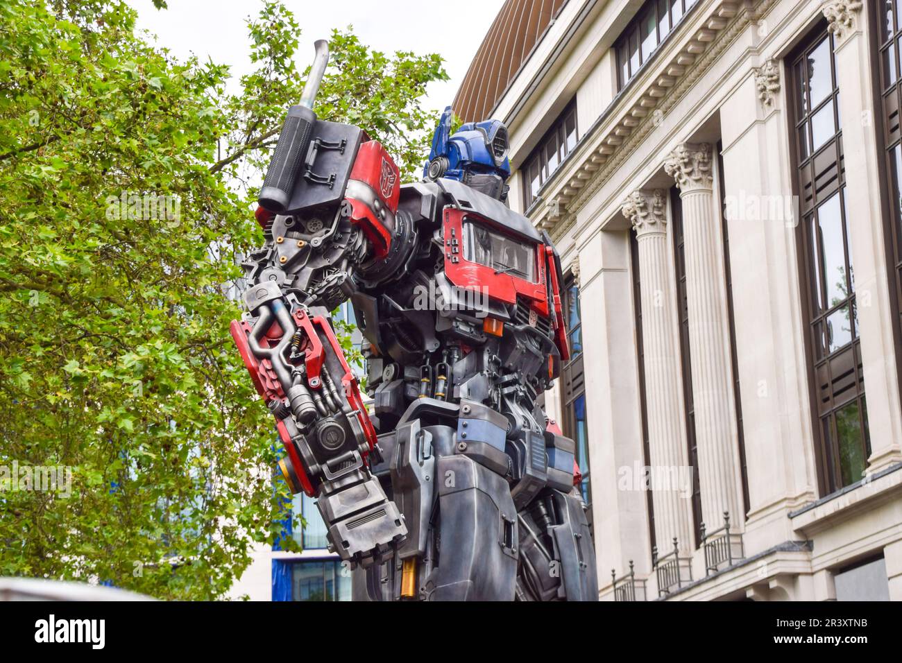 London, England, UK. 25th May, 2023. Huge Transformers have been ...