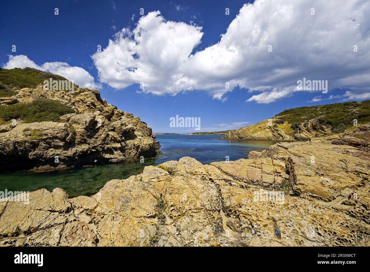 Sa Cudia, Es Grau. Menorca. Islas Baleares.España Stock Photo - Alamy