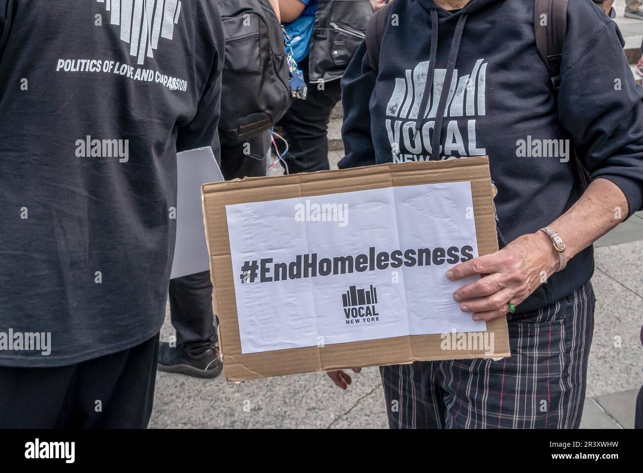 Homelessness rally hi-res stock photography and images - Alamy