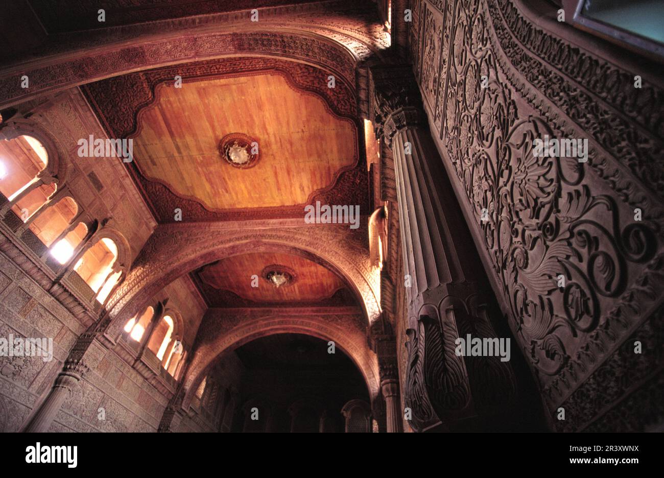 Anup Mahal.Fuerte Junagarh. Bikaner. Desierto del Thar. Rajastan. India ...