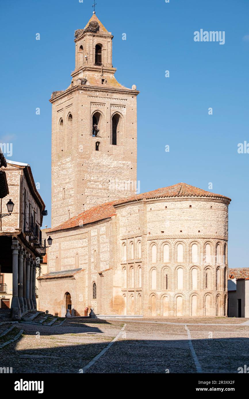 Church of Santa MarÃ­a la Mayor Stock Photo - Alamy