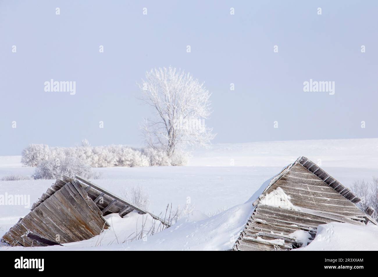 Rural snow scenes hi-res stock photography and images - Alamy
