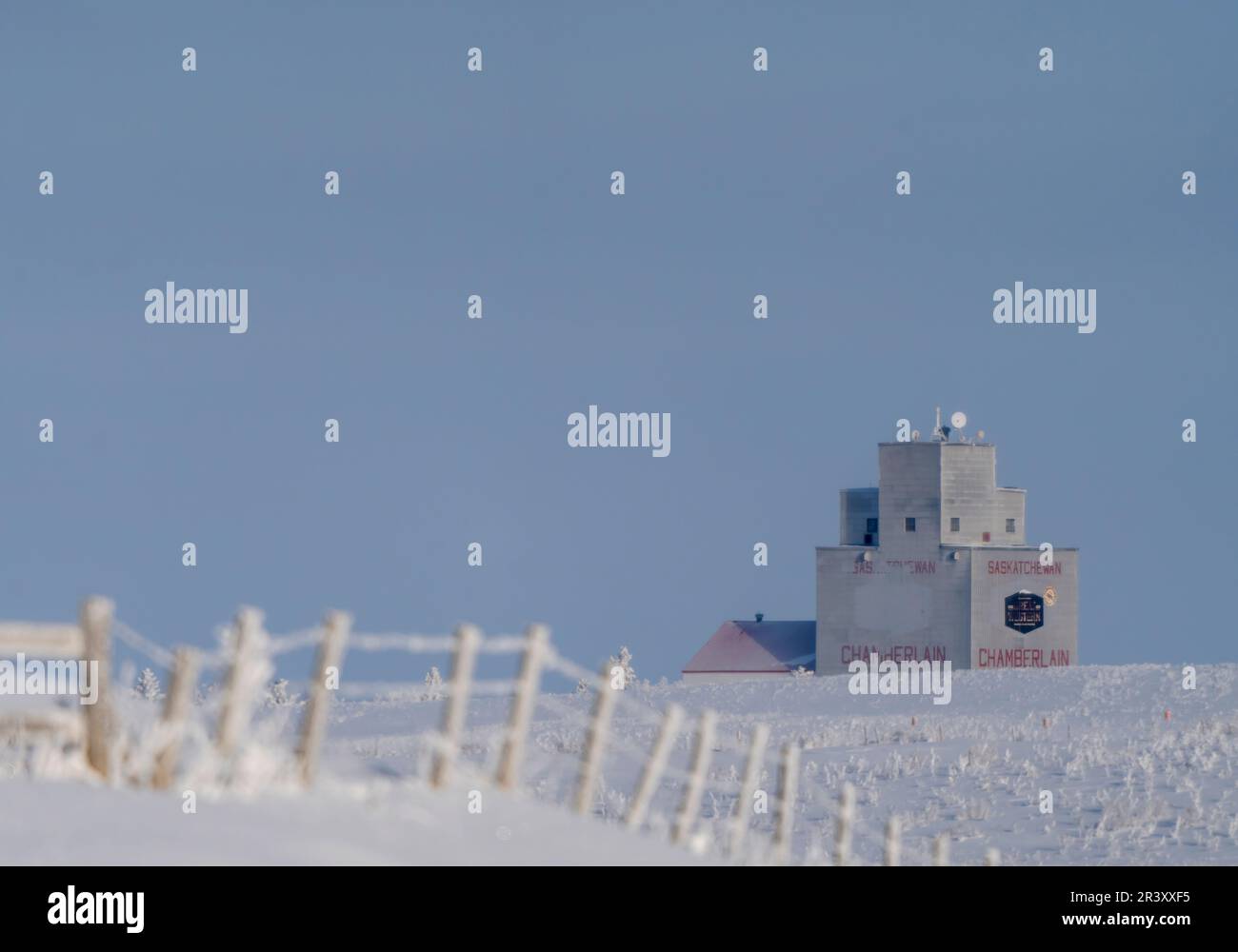Prairie Winter Scenes Stock Photo - Alamy