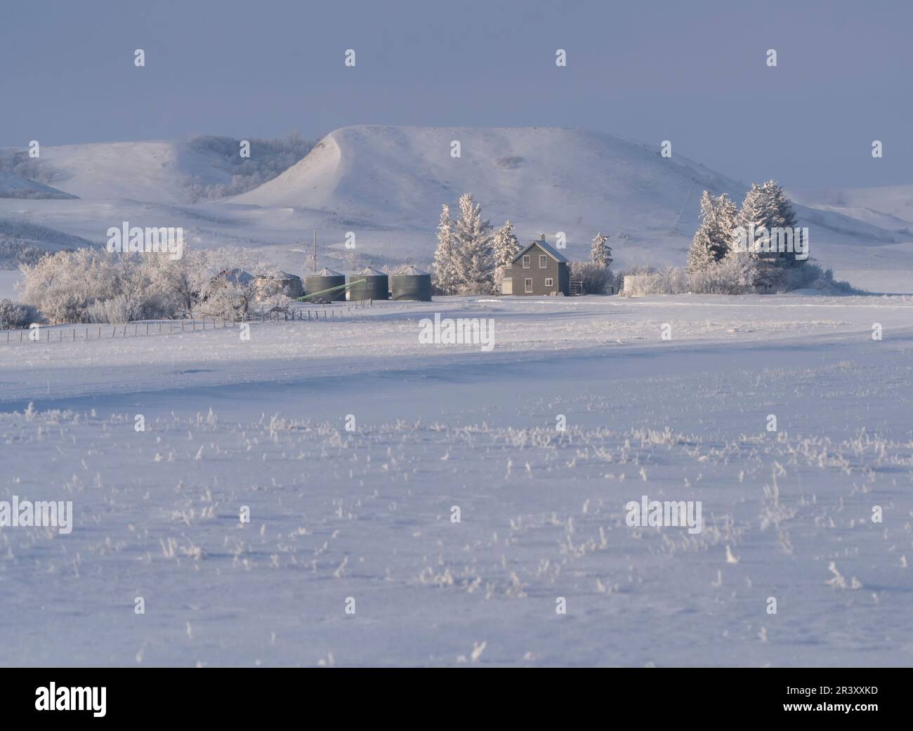 Rural snow scenes hi-res stock photography and images - Alamy