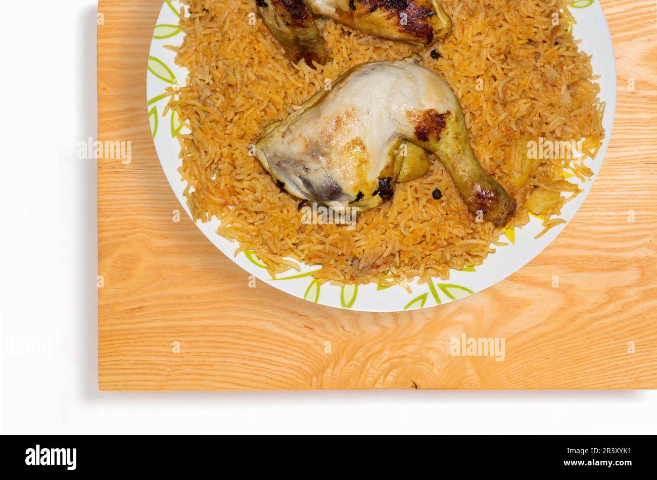 chicken Kabsa - mixed rice dishes that originate in Yemen. Middle ...