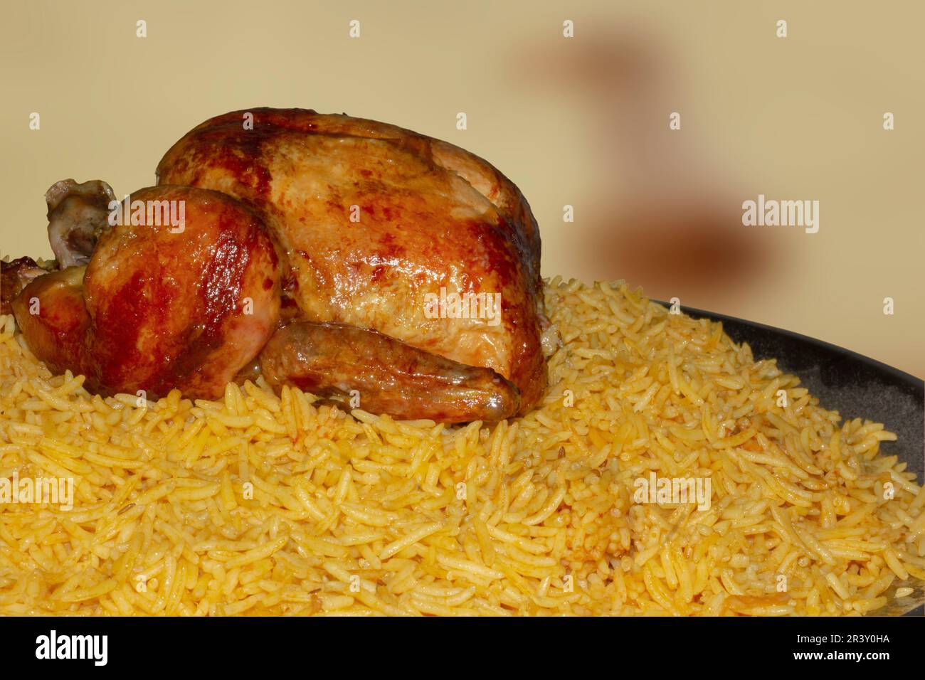 chicken Kabsa - mixed rice dishes that originate in Yemen. Middle ...