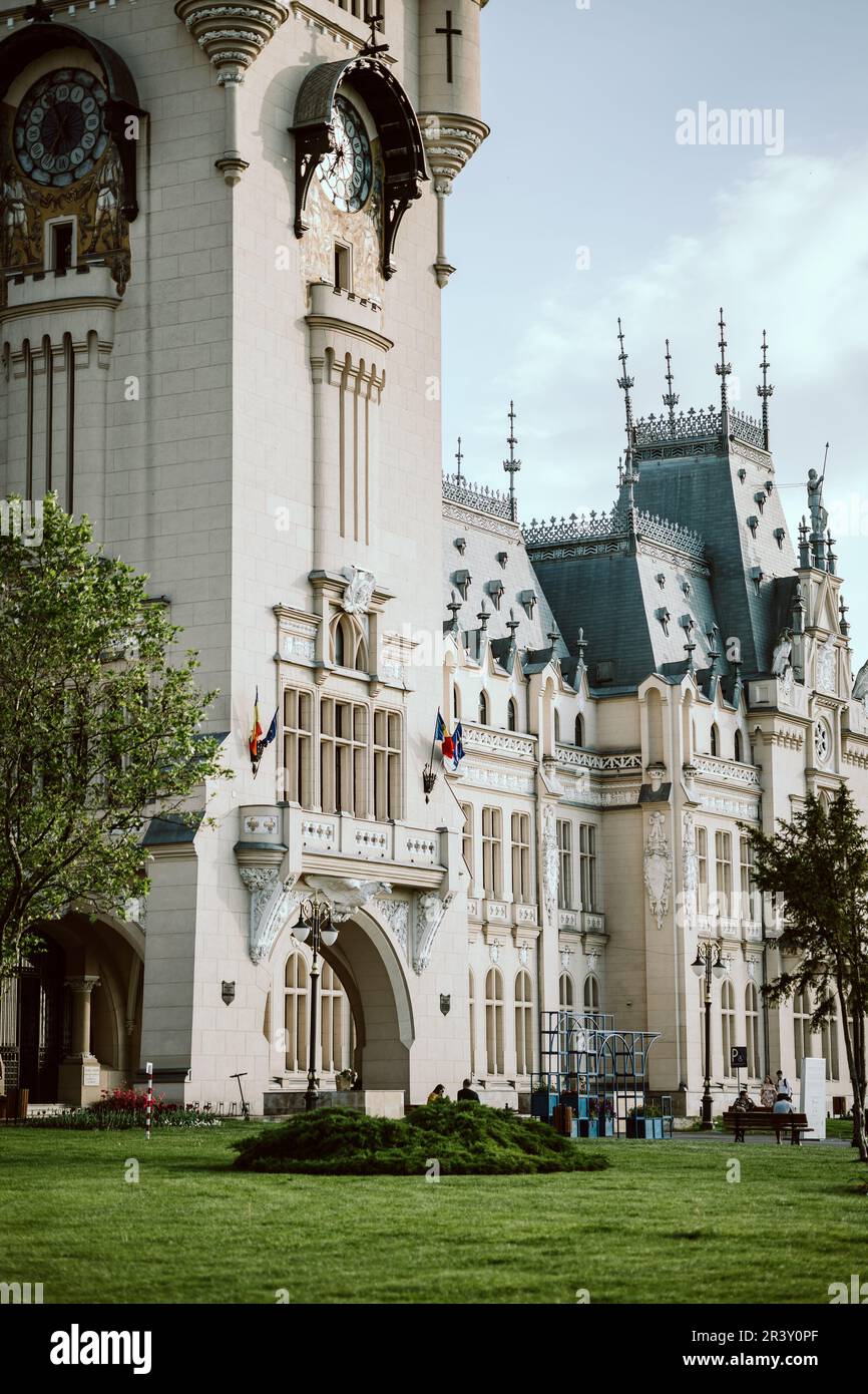 Palace of Culture, Iasi, Romania Stock Photo - Alamy