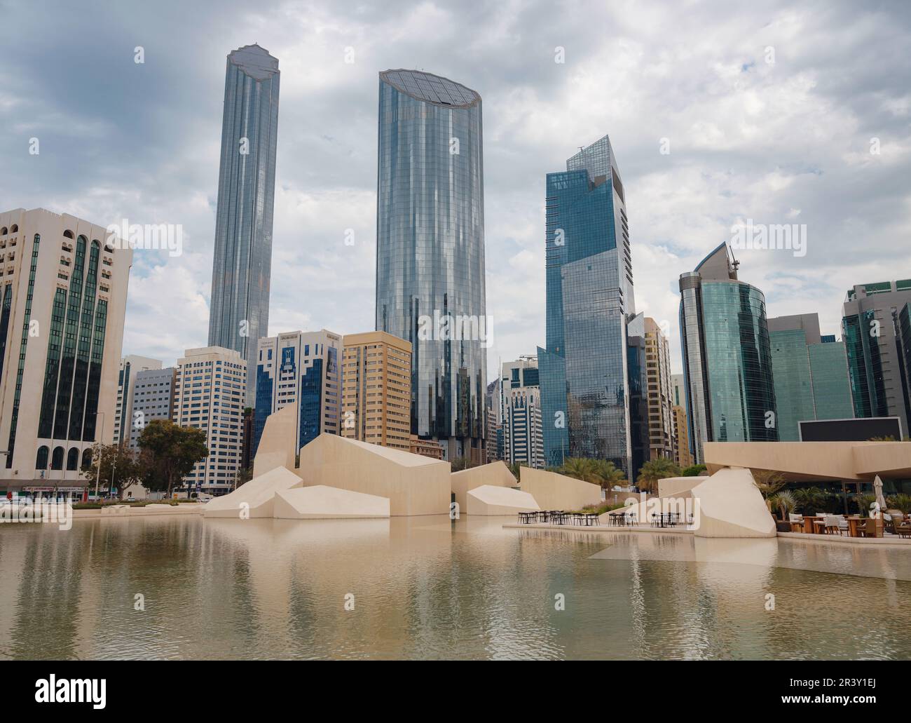 Abu Dhabi city landmarks Al Hosn modern museum celebrating the UAE ...