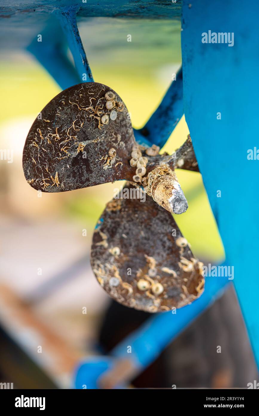 Ships screw hi-res stock photography and images - Alamy