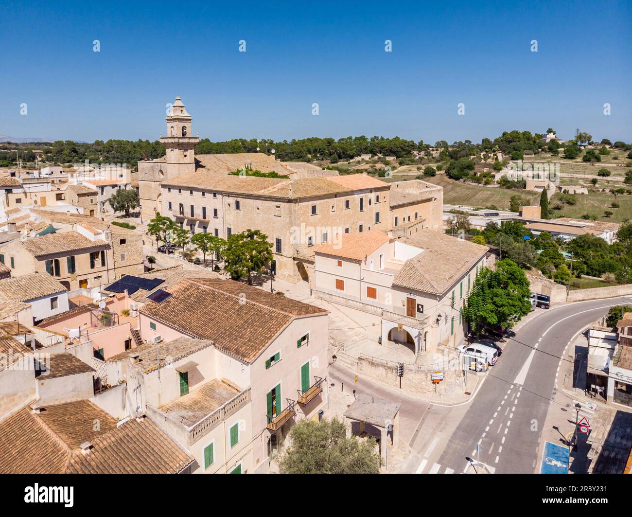 Parish Church of the Mare de DÃ©u de Loreto and Dominican Convent Stock ...