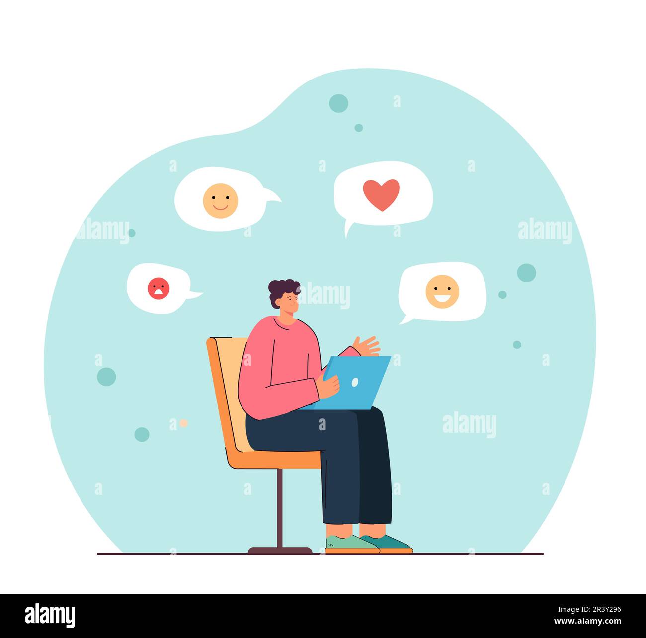 Smiling reactions Stock Vector Images - Alamy