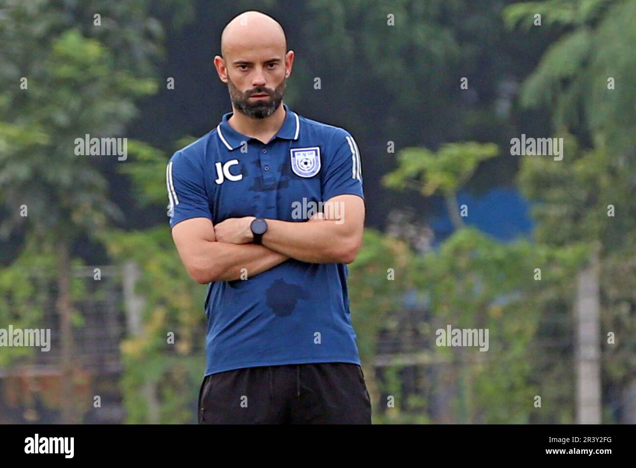 Javier Fernandez Cabrera Marin, head coach of Bangladesh Football team ...