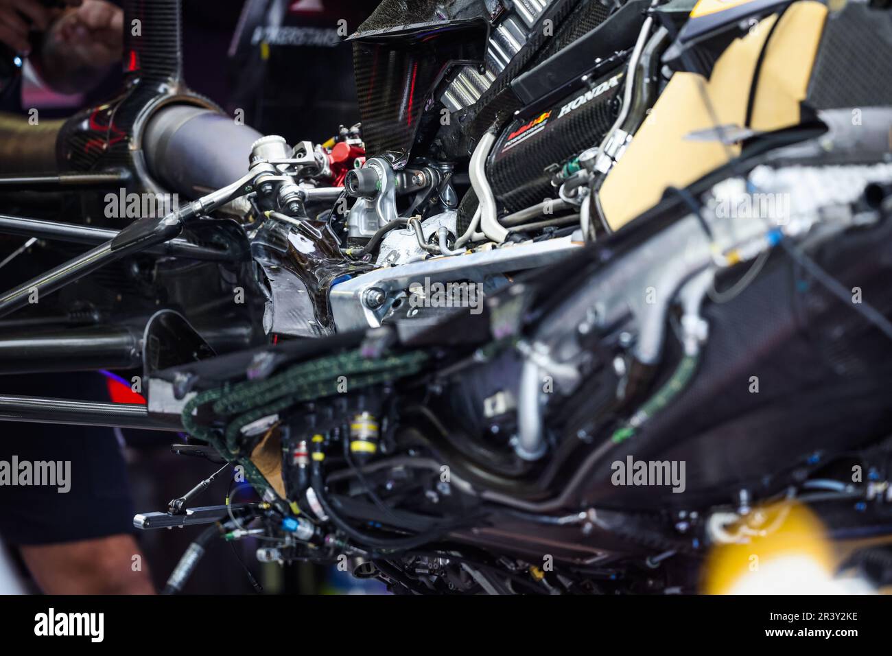 Monaco, Monaco. 25th May, 2023. Red Bull Racing RB19, mechanical detail ...