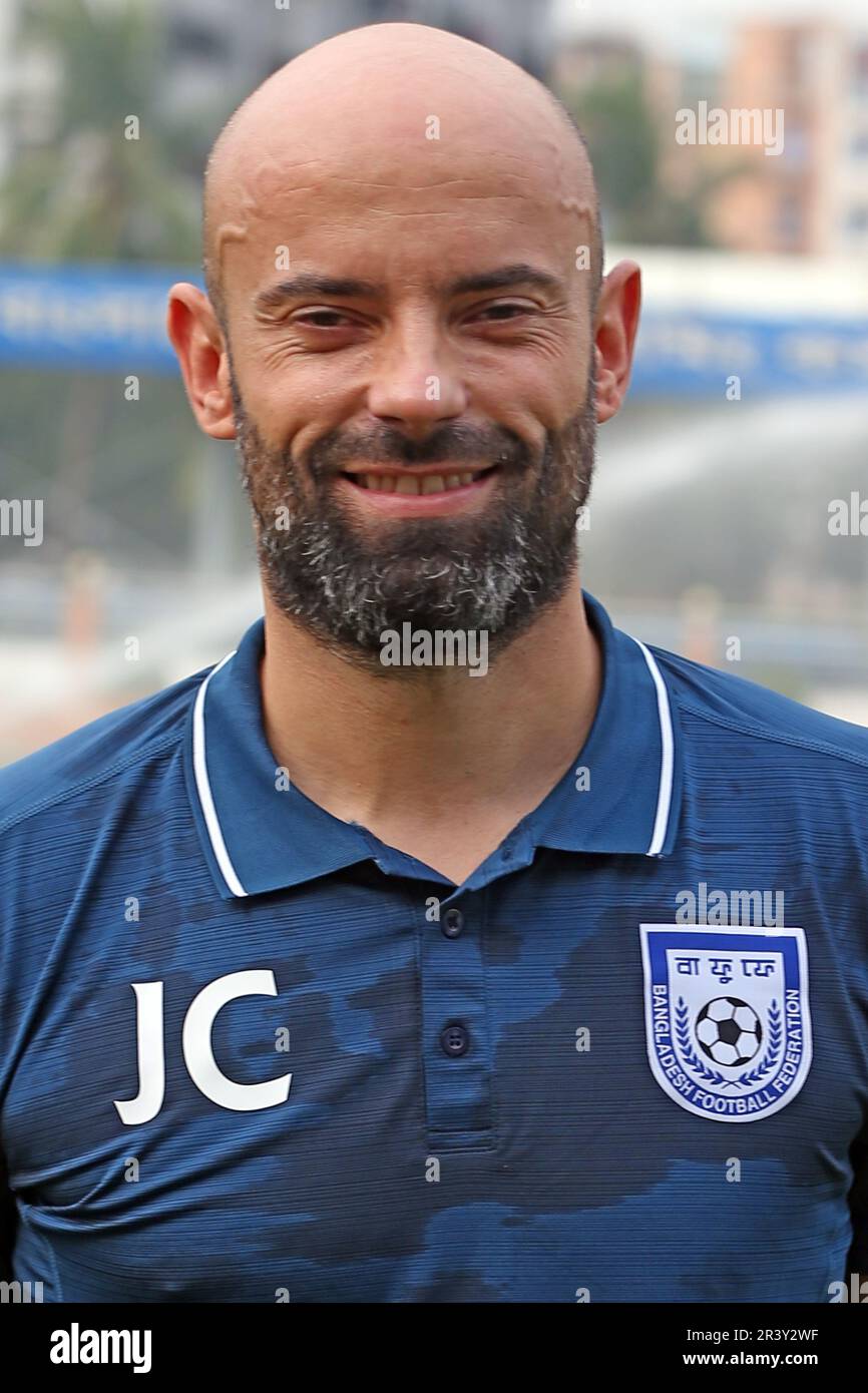 Javier Fernandez Cabrera Marin, head coach of Bangladesh Football team ...