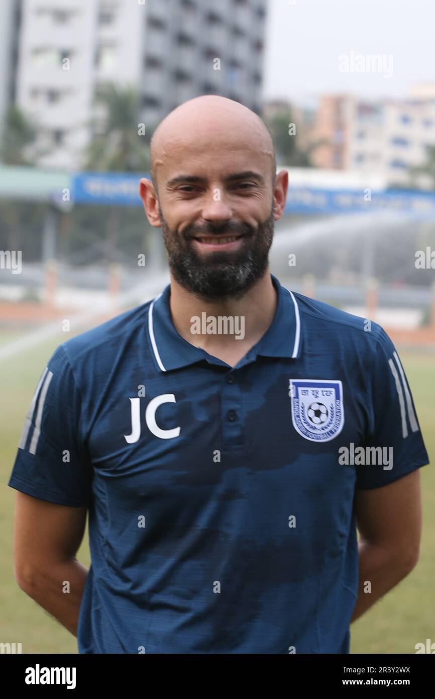 Javier Fernandez Cabrera Marin, head coach of Bangladesh Football team ...