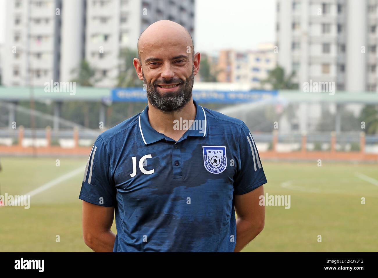 Javier Fernandez Cabrera Marin, head coach of Bangladesh Football team ...
