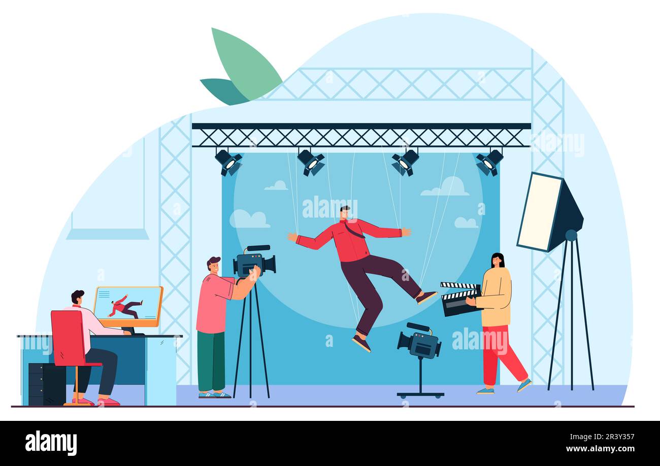 Filming shooting Cut Out Stock Images & Pictures - Alamy