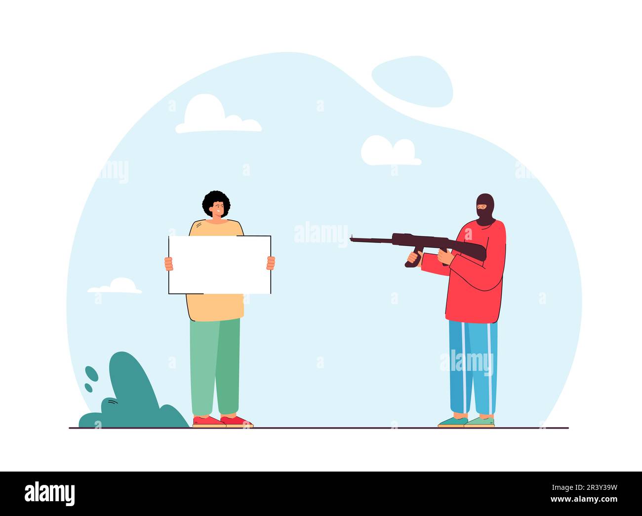 Gun violence protest Cut Out Stock Images & Pictures - Alamy