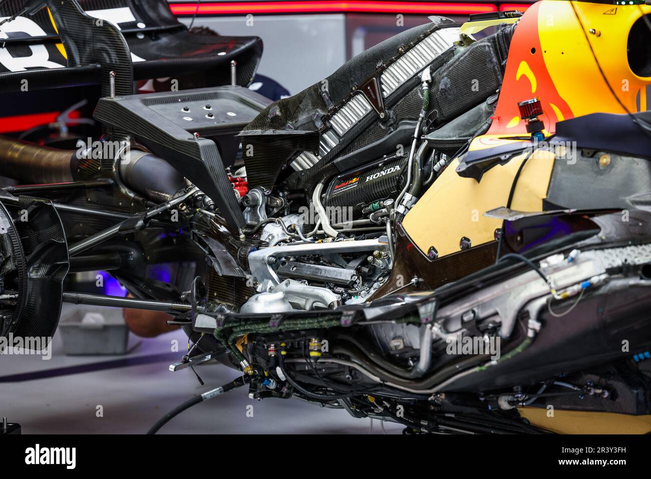 Monaco, Monaco. 25th May, 2023. Red Bull Racing RB19, mechanical detail ...