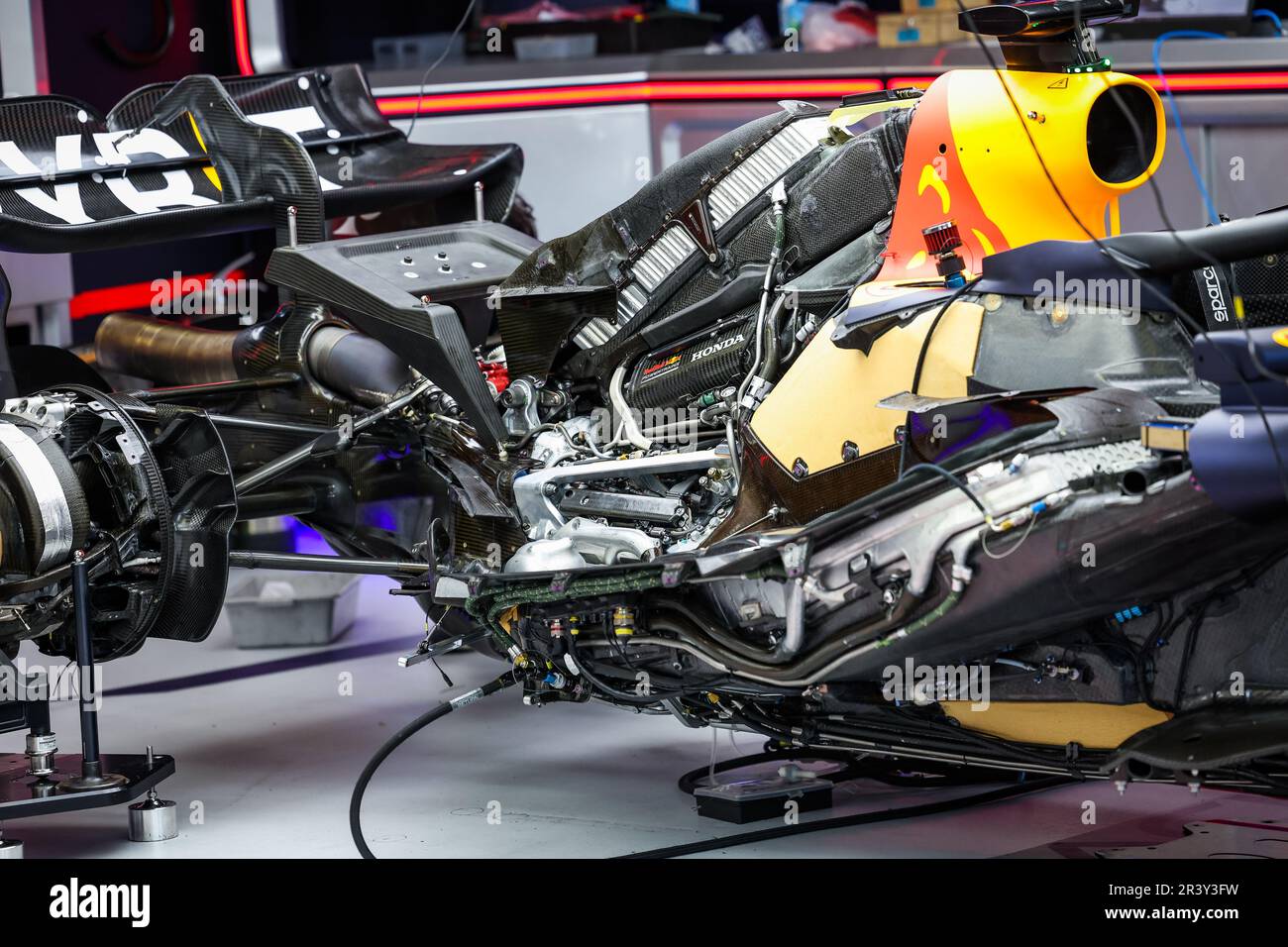 Monaco, Monaco. 25th May, 2023. Red Bull Racing RB19, mechanical detail ...