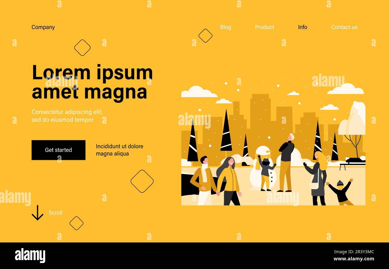 People walking christmas tree in Stock Vector Images - Alamy