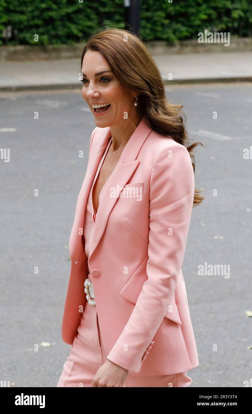 Britain's Kate, the Princess of Wales, arrives to visit the Foundling ...