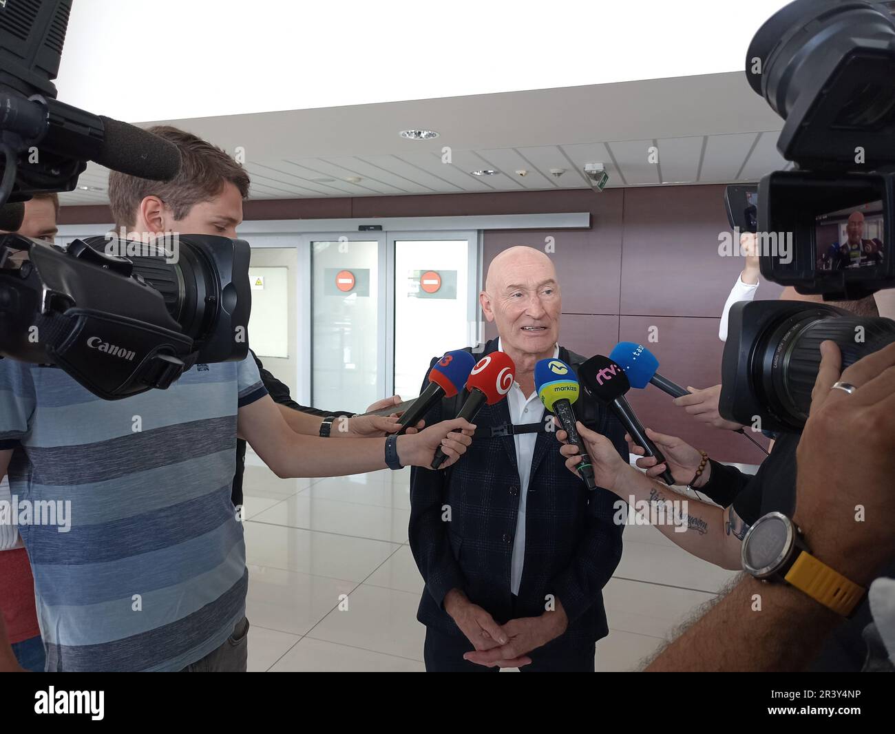 Craig Edward Ramsay at M. R. Stefanik International Airport Bratislava ...