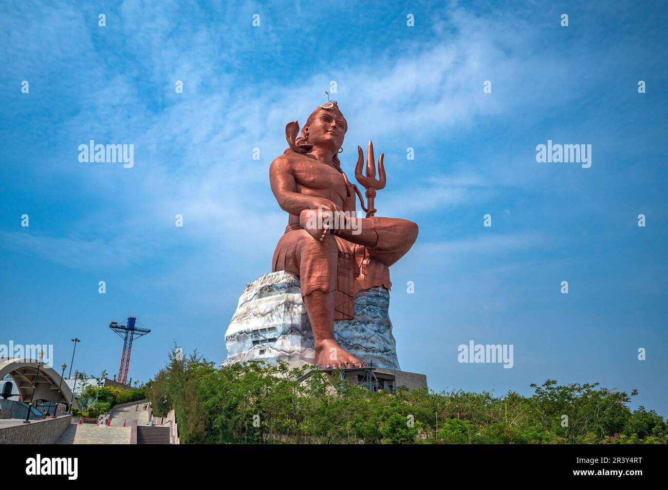 The Statue of Belief is a statue of the Hindu God Shiva constructed at ...