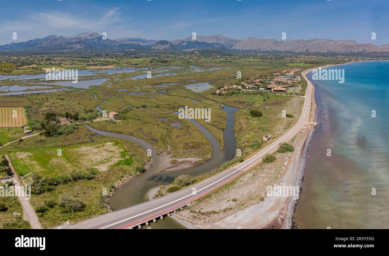 Can Cap de Bou beach Stock Photo - Alamy